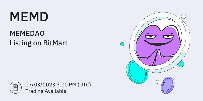 BitMart Lists MEMEDAO (MEMD) – BitMart