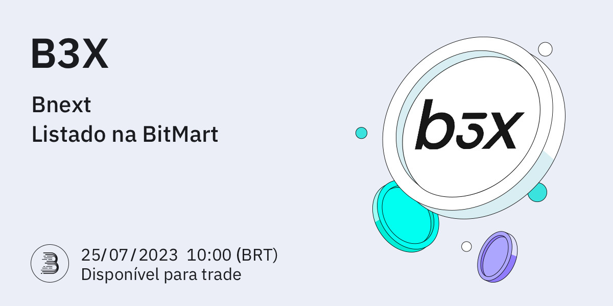 Listado de Bnext (B3X) en BitMart – BitMart