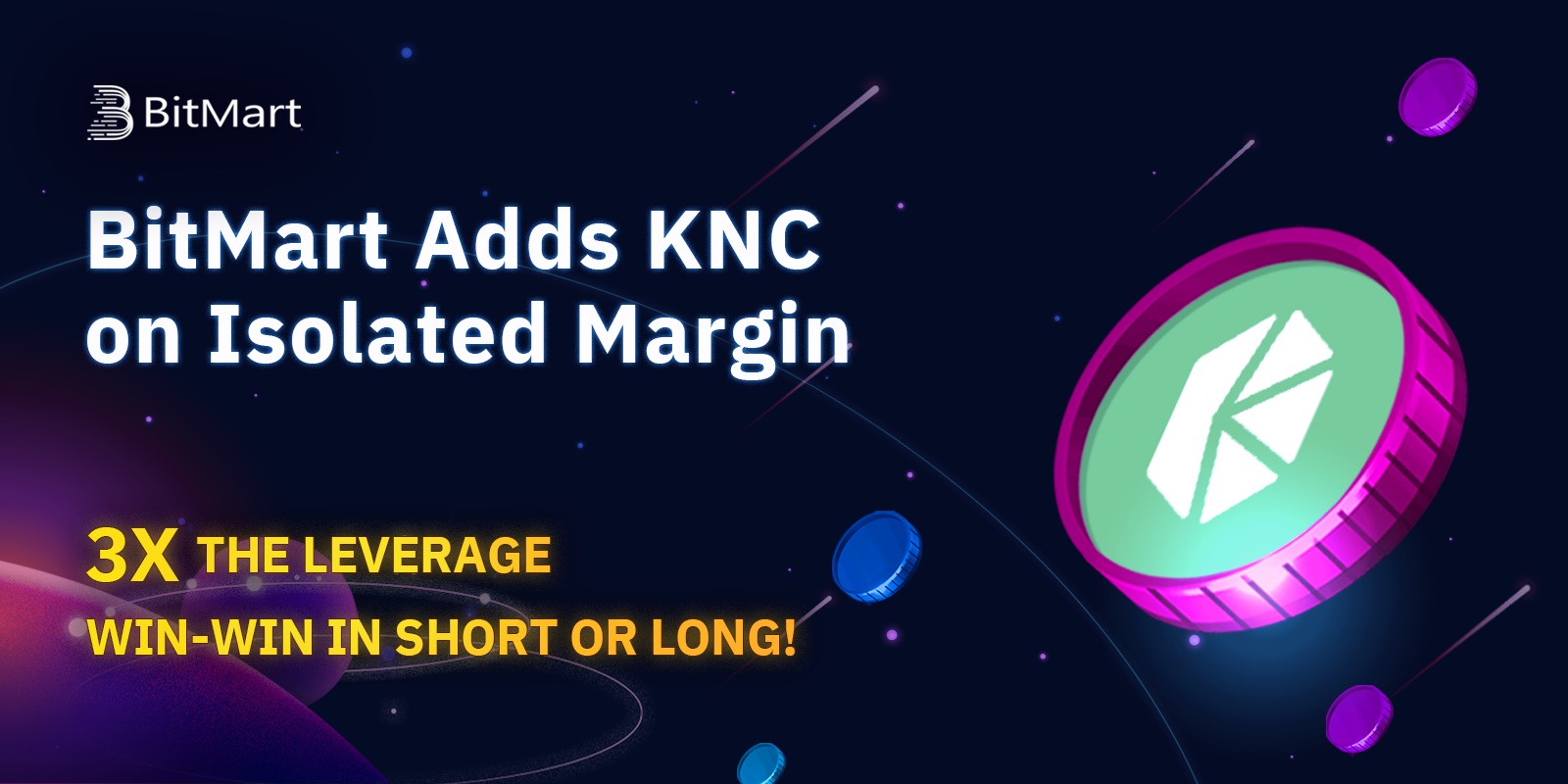 BitMart Adds KNC on Isolated Margin – BitMart