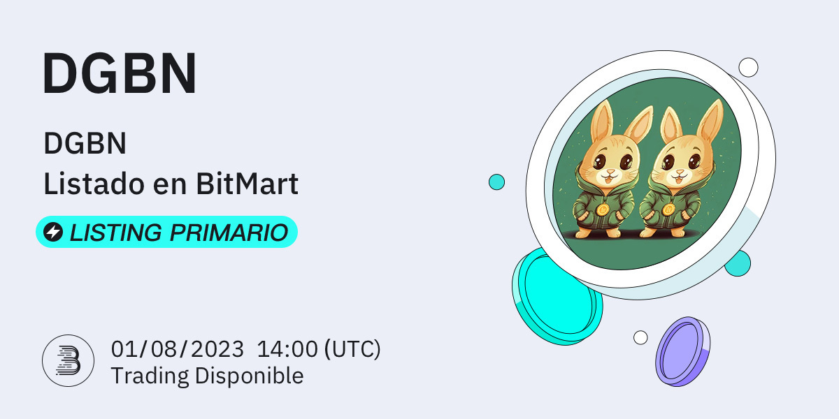 Listado principal de DGBN (DGBN) en BitMart – BitMart