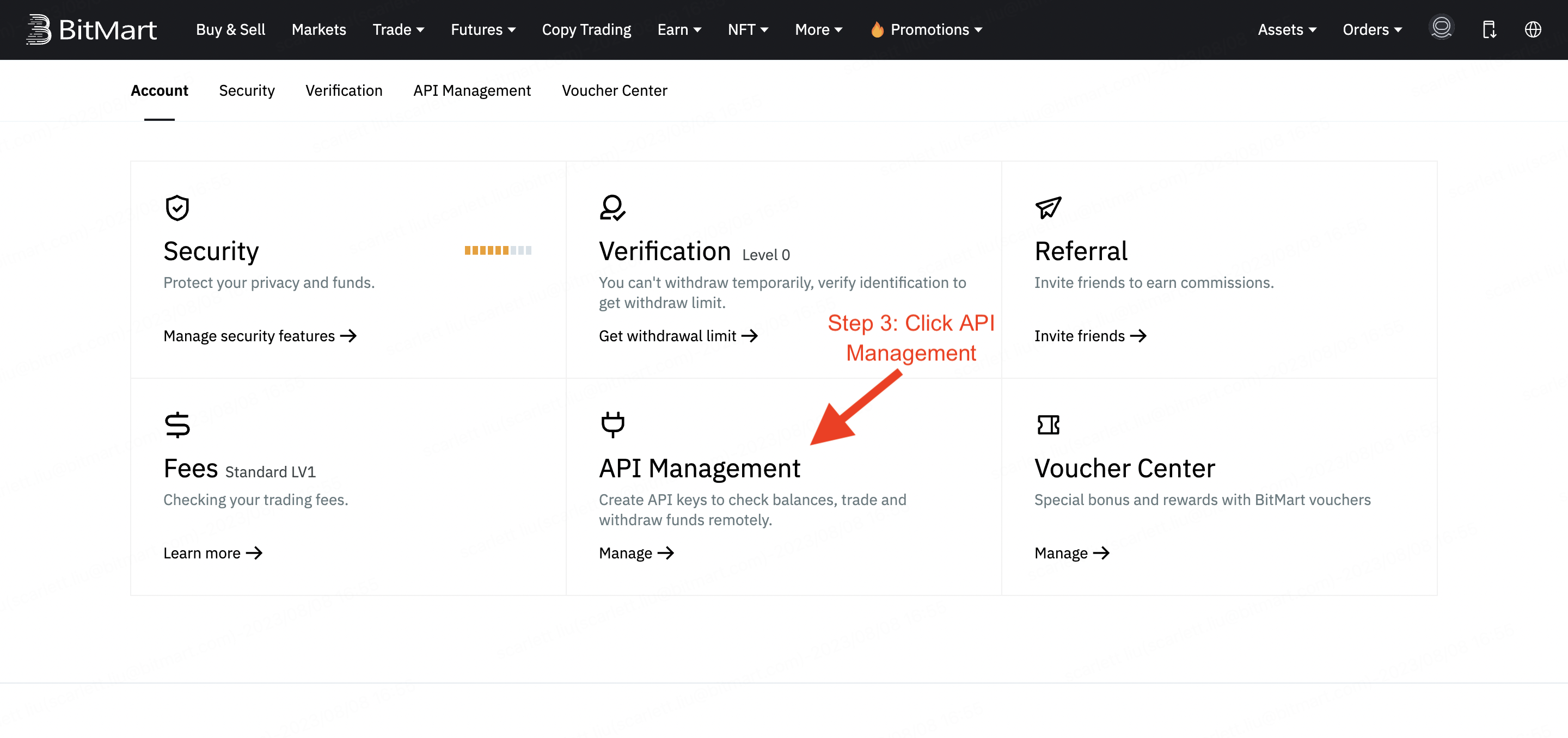API Key Creation and Broker Trading Guide – BitMart