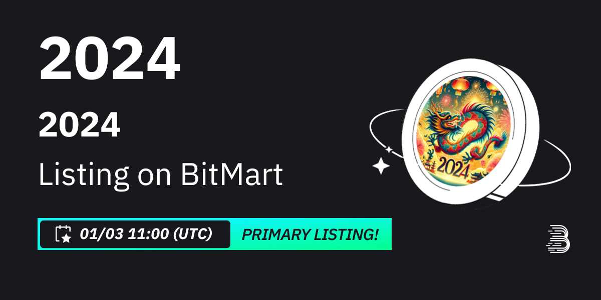 2024 (2024) Primary Listing on BitMart – BitMart