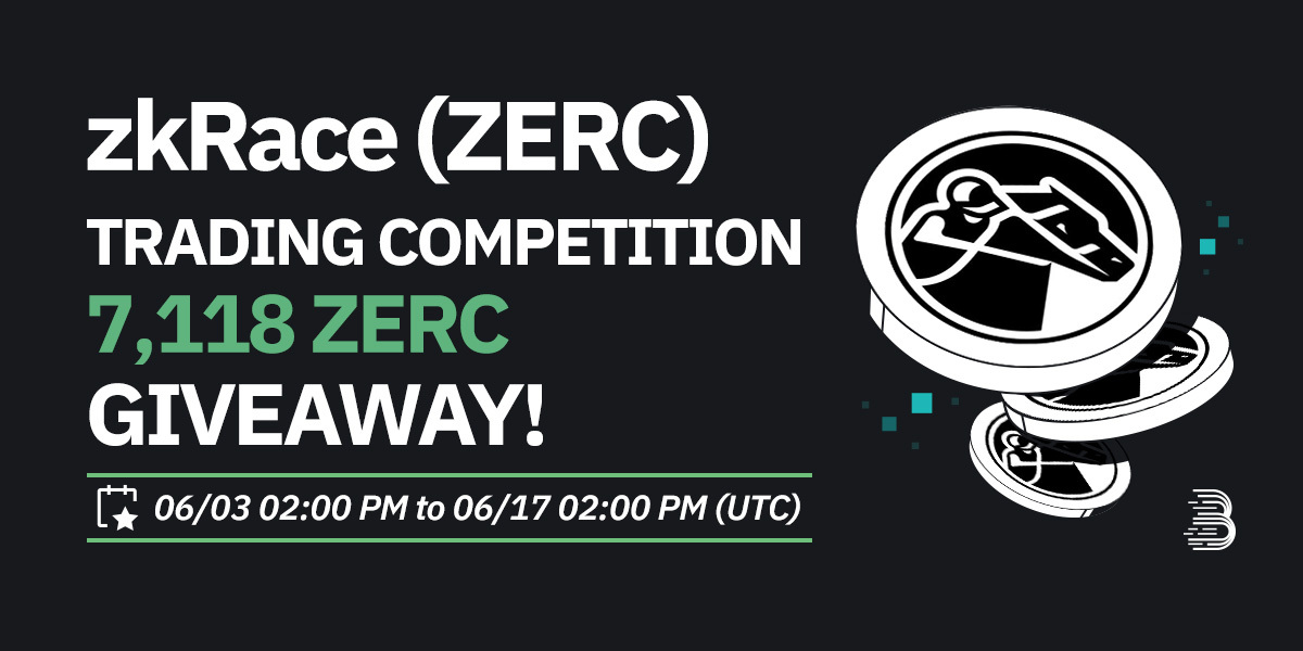 zkRace (ZERC) Trading Competition - 7,118 ZERC Giveaway! – BitMart
