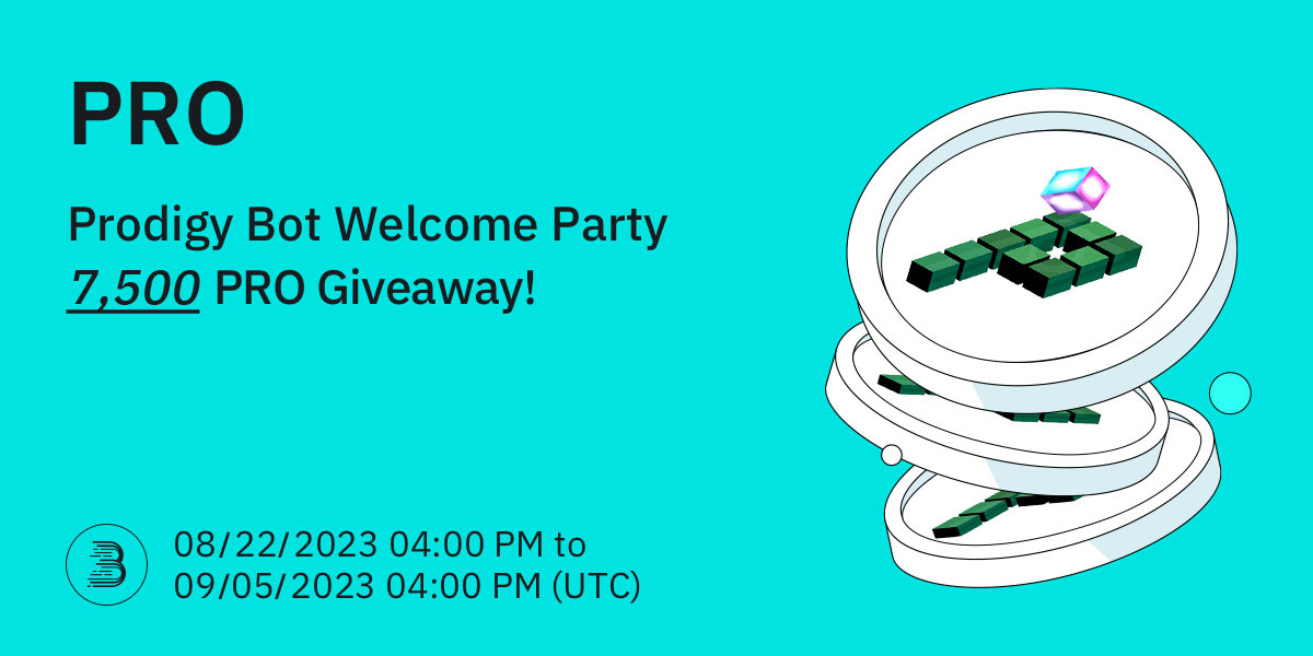 Fiesta de bienvenida de Prodigy Bot (PRO): ¡7500 PRO en premios! – BitMart