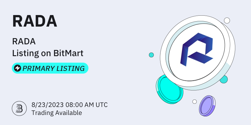 Listado principal de RADA (RADA) en BitMart – BitMart