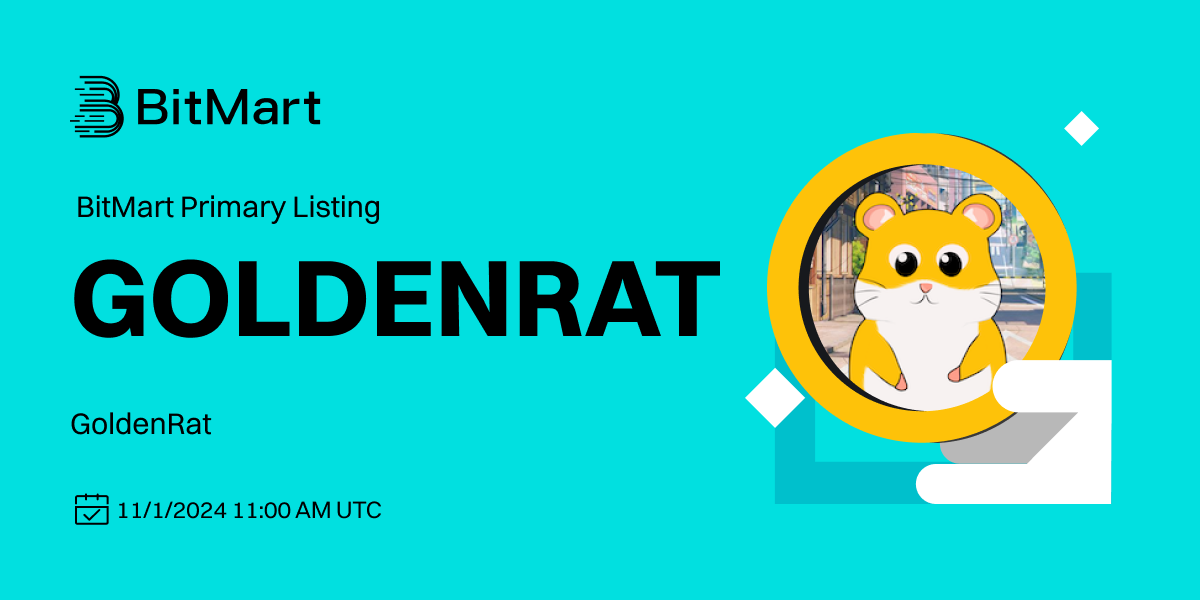 [Primary Listing] BitMart Will List GoldenRat (GOLDENRAT) - 2024/11/01 – BitMart
