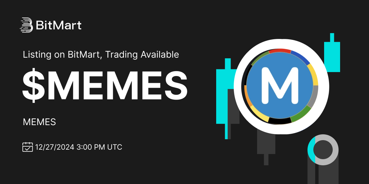 BitMart listará MEMES ($MEMES) - 27-12-2024 – BitMart