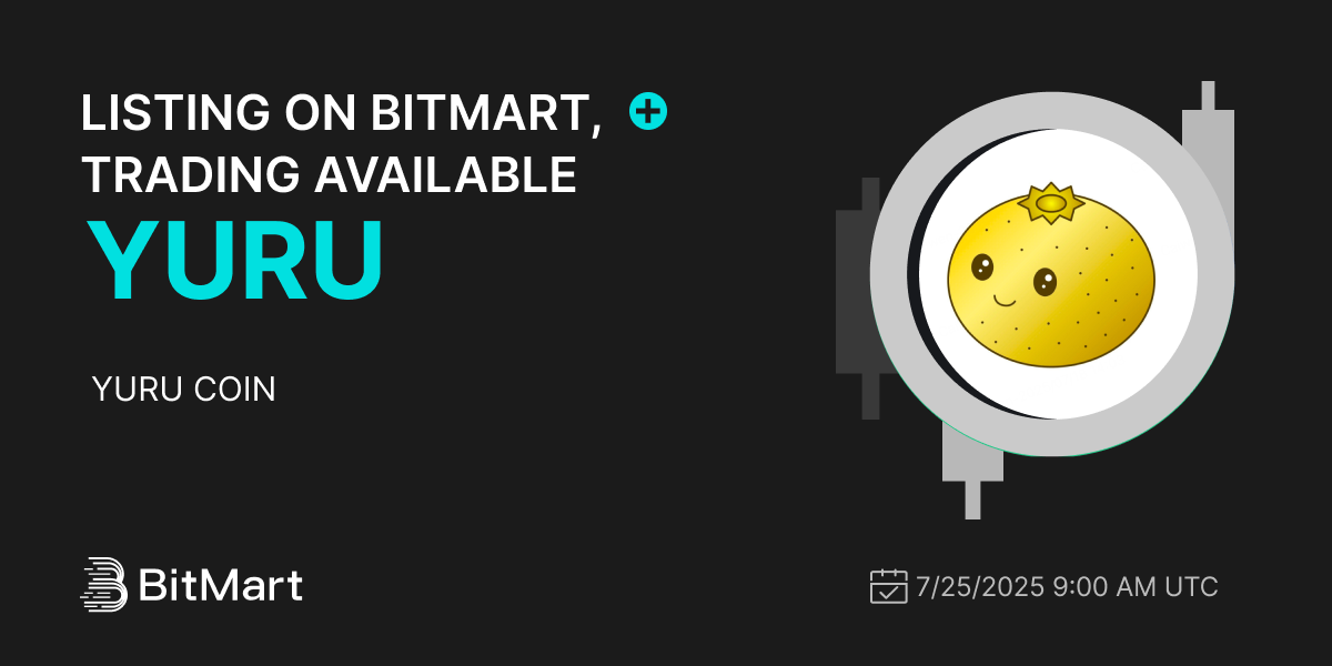 BitMart listará YURU COIN (YURU) - 25-07-2025 – BitMart