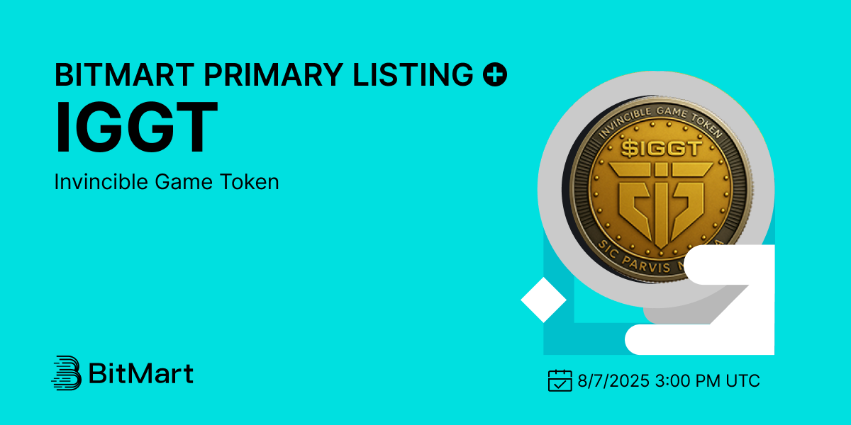 [Listing Primario] BitMart listará Invincible Game Token (IGGT) - 07-08 ...