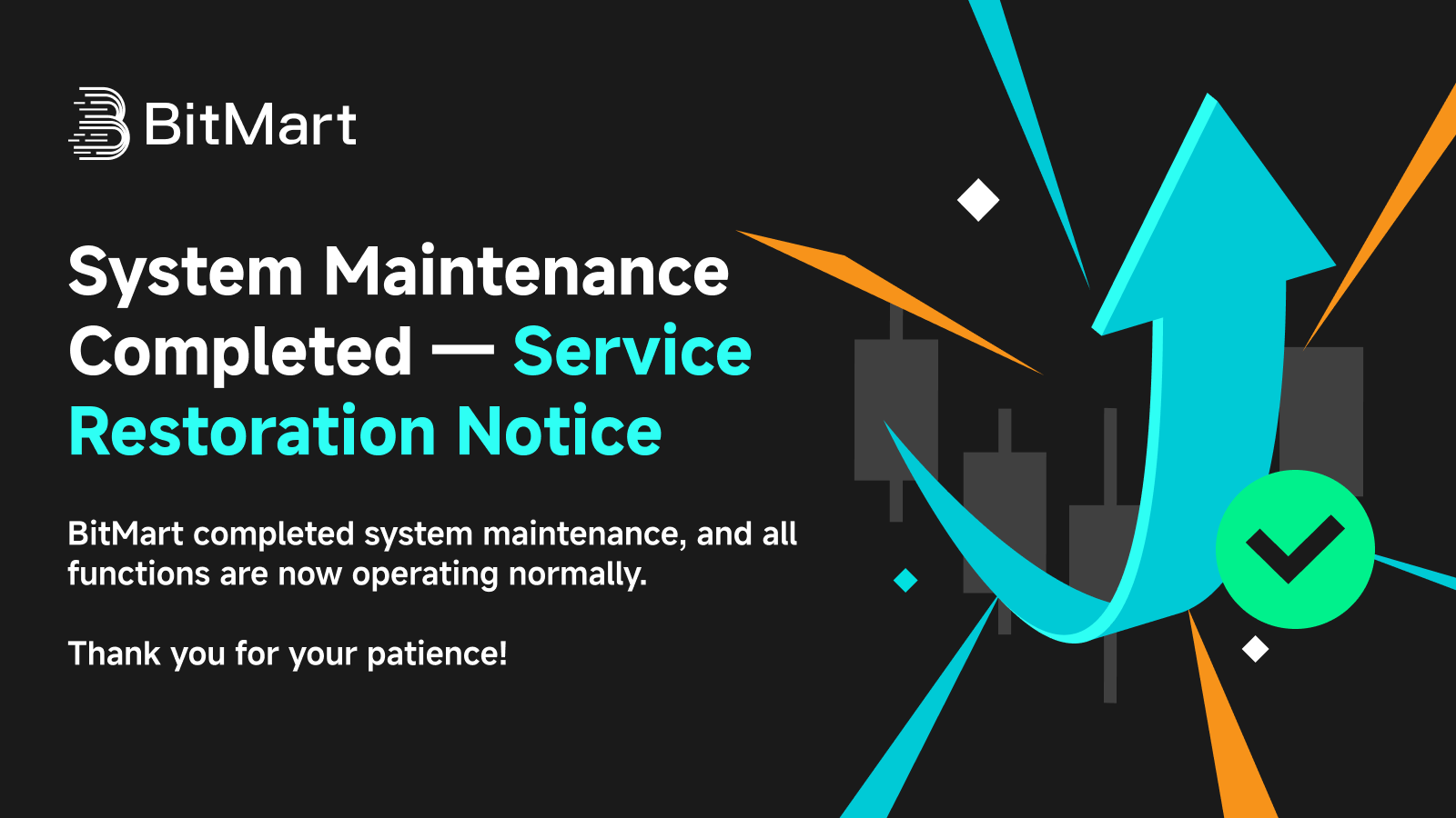 Notice on Completion of System Maintenance – BitMart