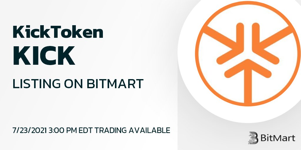 KickToken (KICK) Contract Swap Update – BitMart