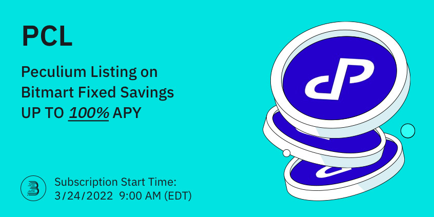 BitMart Will Support PCL Fixed Savings Soon! – BitMart