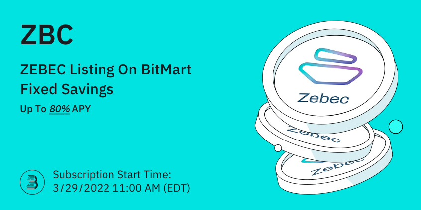 BitMart Will Support ZBC Fixed Savings Soon! – BitMart