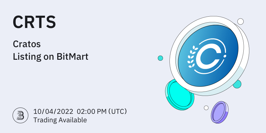 BitMart will list Cratos (CRTS) – BitMart